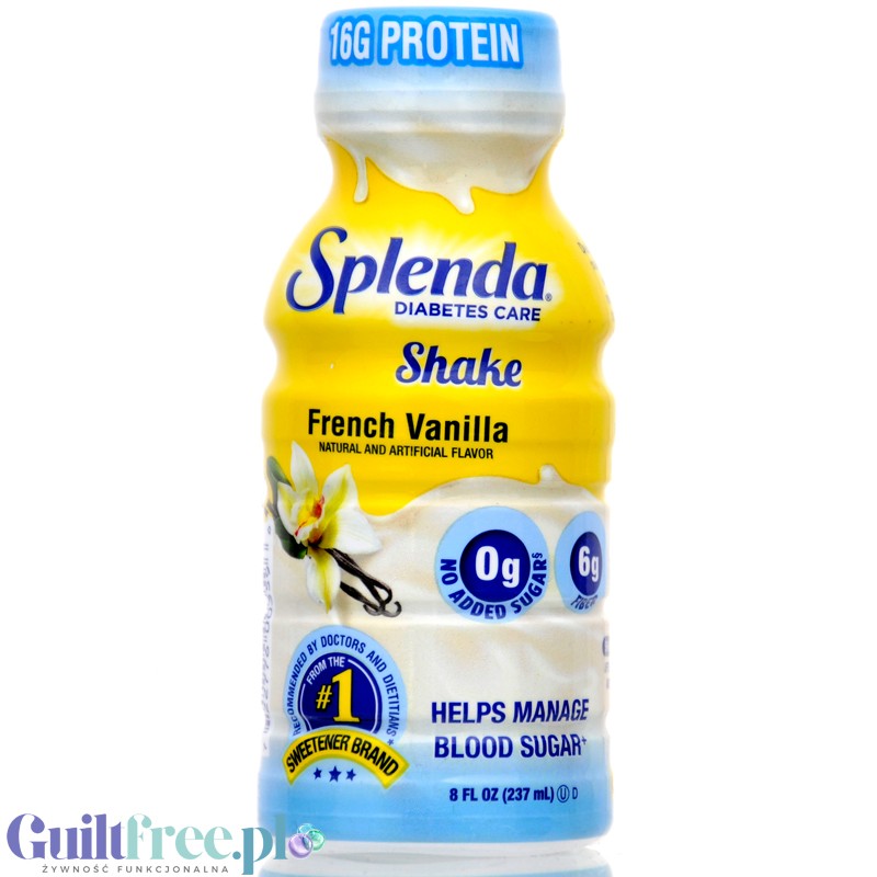 Splenda Shake French Vanilla - gotowy koktajl 16g białka w 170kcal, be ...