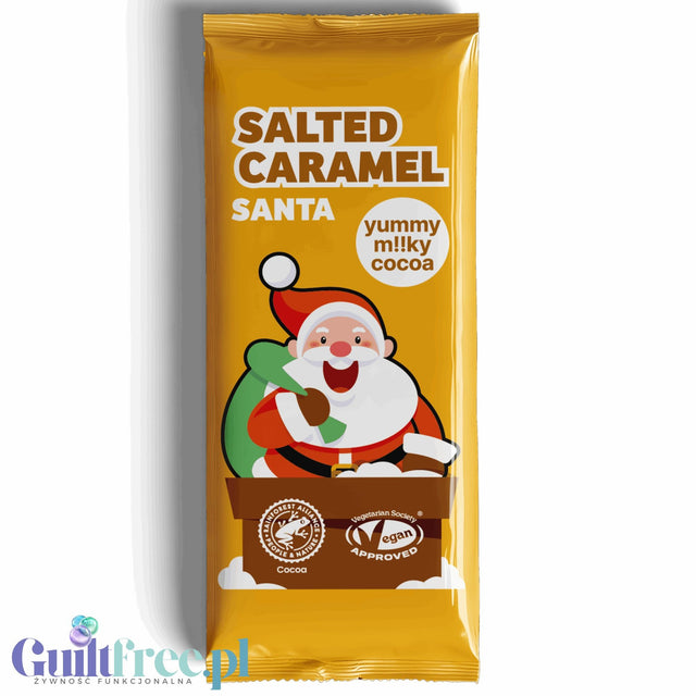 Plamil So Free Salted Caramel Chocolate Santa - Mikołaj z wegańskiej m ...